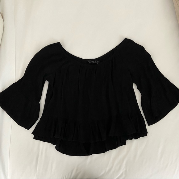 Zara | Tops | Zara Ruffle Blouse | Poshmark